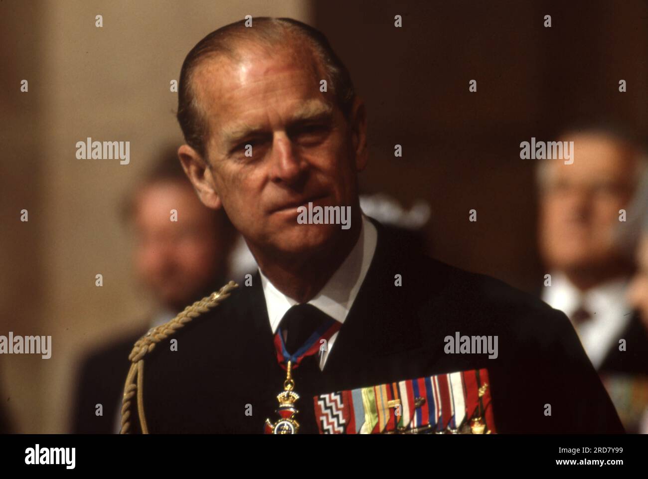 Prince Philip, The Duke of Edinburgh in uniform c1980 Photo by The Henshaw Archive Stock Photo ...