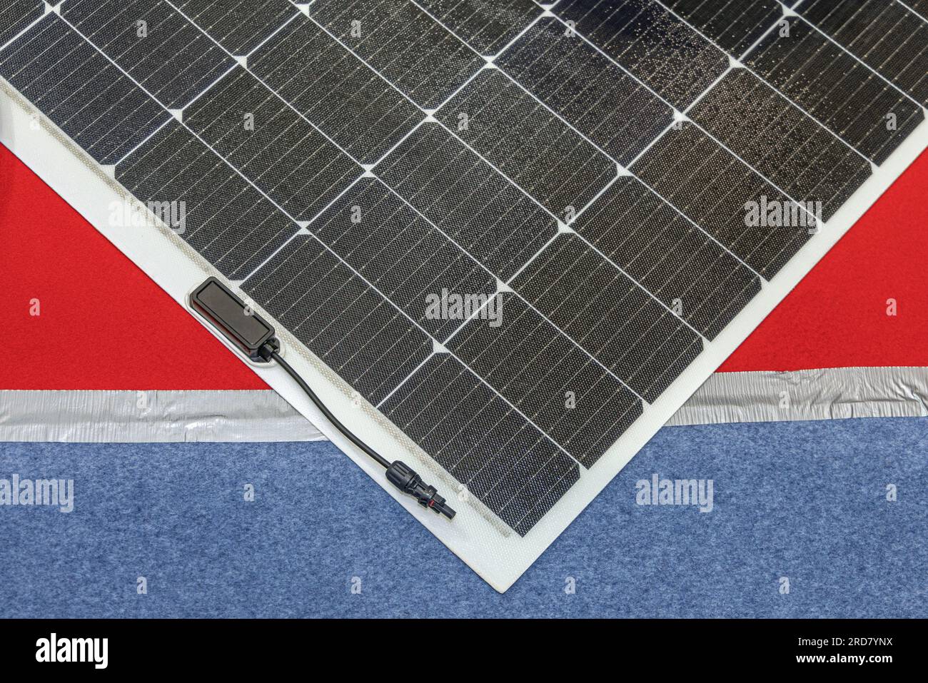 Flexible Solar Panel Portable Electric Power Cable Connector Technology ...