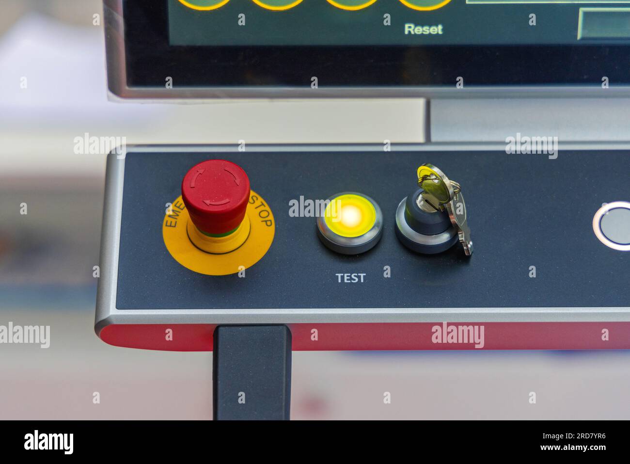 Emergency test switch hi-res stock photography and images - Alamy