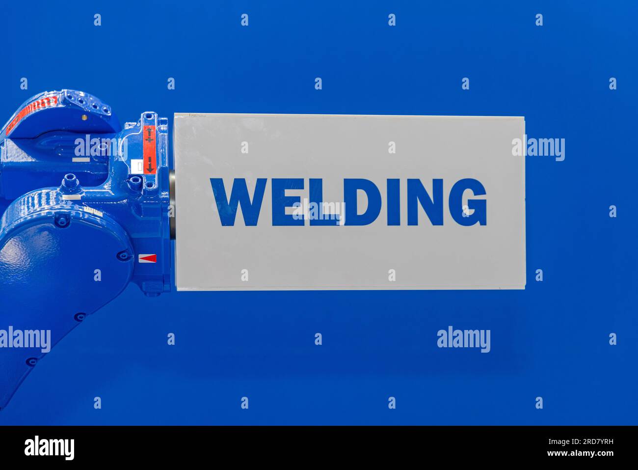 Welding Sign Robot Automated Industrial Equipment Factory Production ...