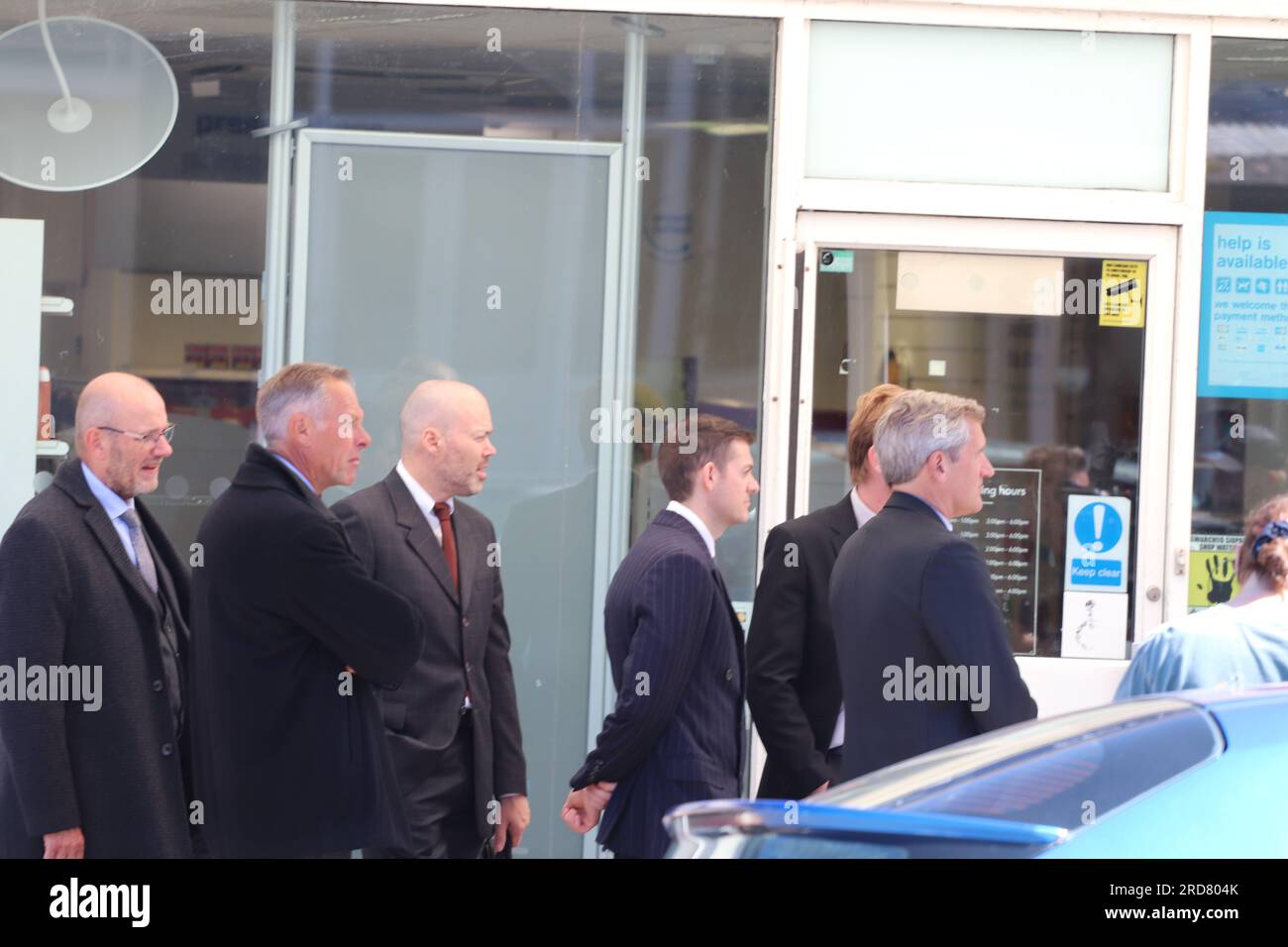 The filming of a ITV drama Mr Bates VS Post Office. The ITV drama is ...