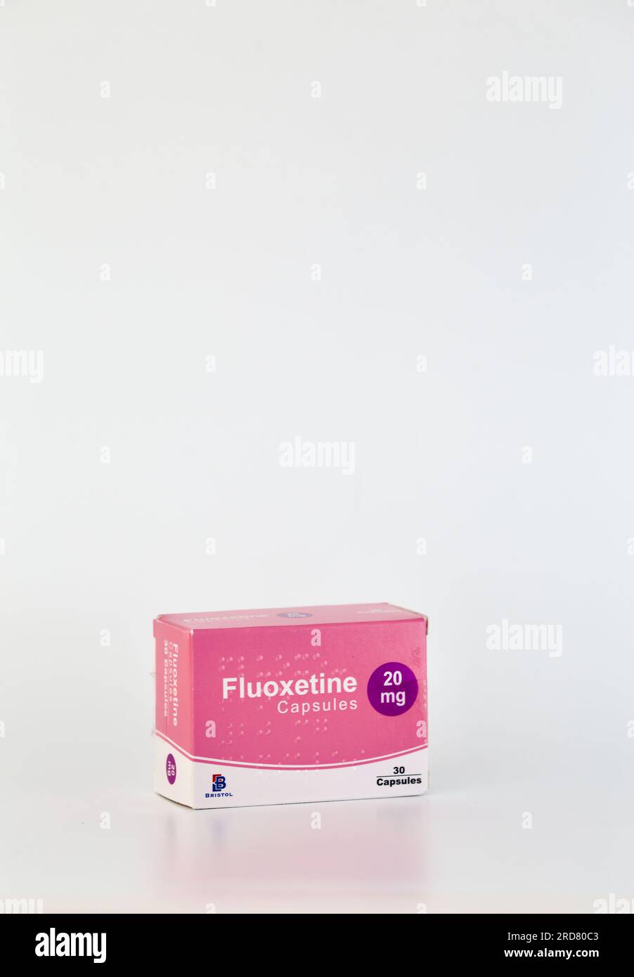 Fluoxetine antidepressant medication Stock Photo - Alamy