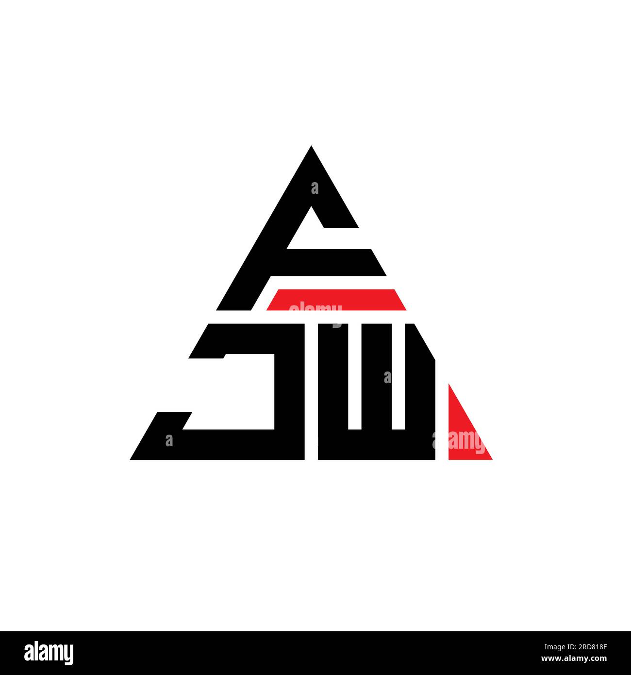 Fjw logo design hi-res stock photography and images - Alamy