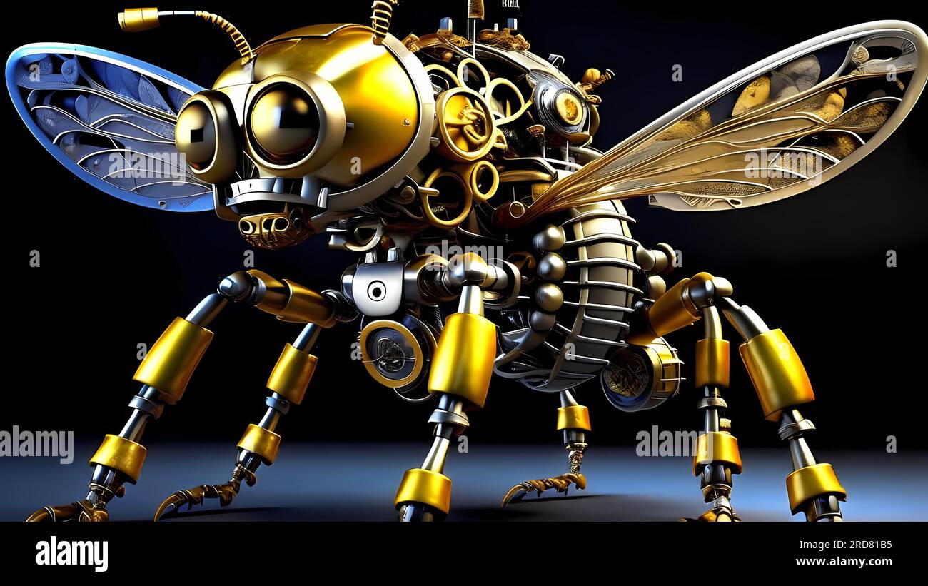 Mechanical bee hi-res stock photography and images - Alamy