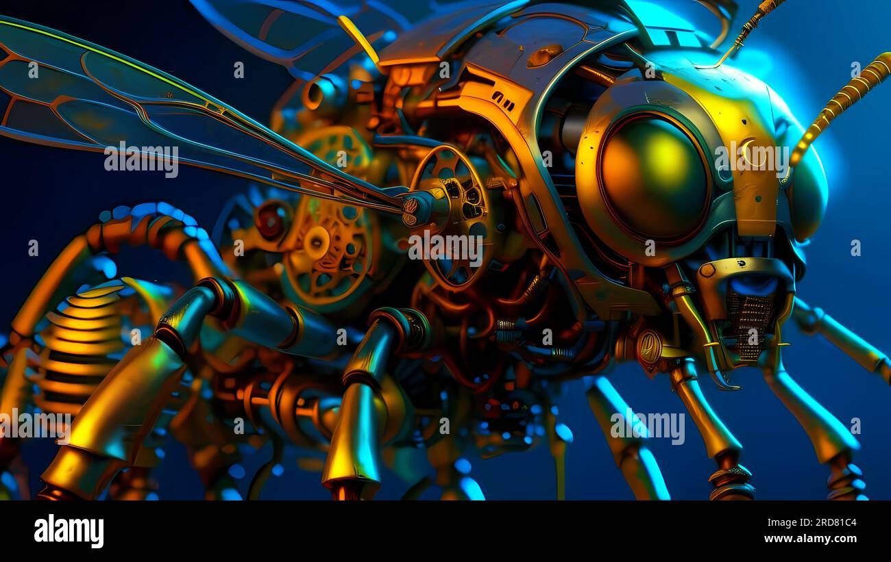 Flying insect robot hi-res stock photography and images - Alamy