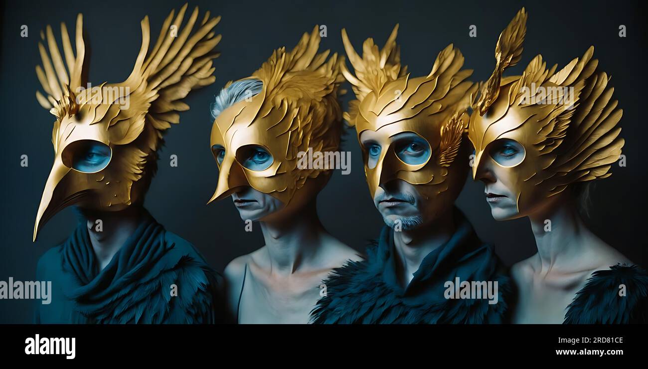 Bird masks hi-res stock photography and images - Alamy
