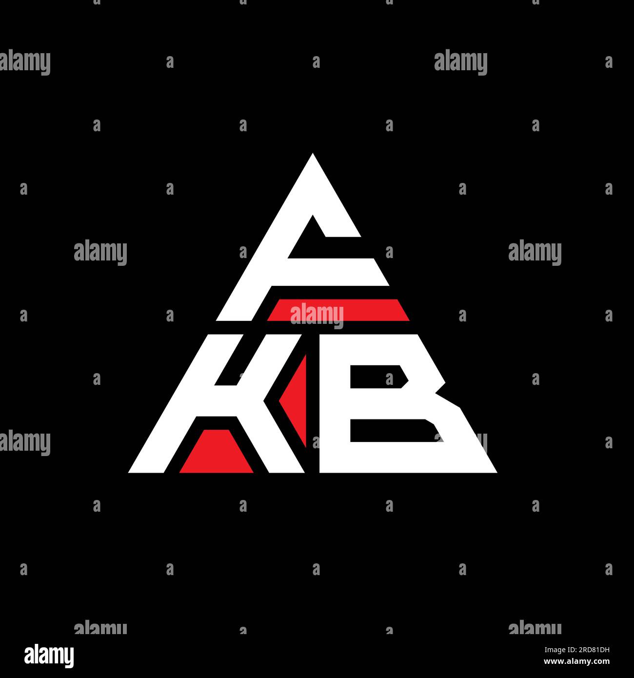 Fkb logo design hi-res stock photography and images - Alamy