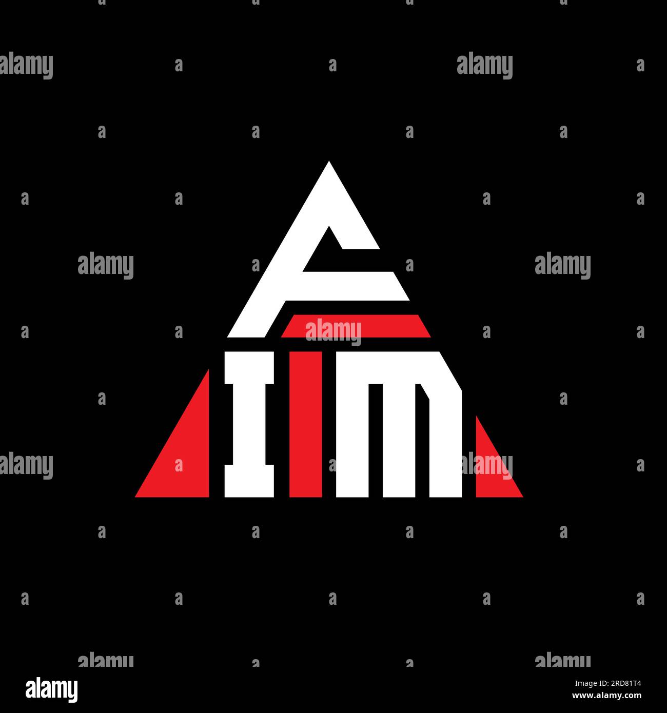 Fim monogram hi-res stock photography and images - Alamy