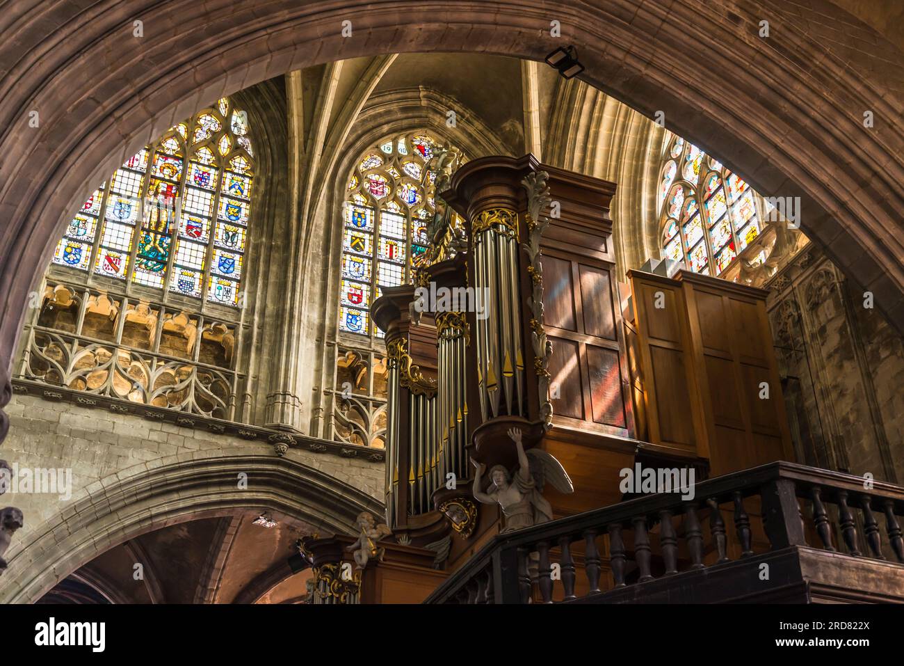Church of Our Lady of Victories at the Sablon, a Roman Catholic church ...