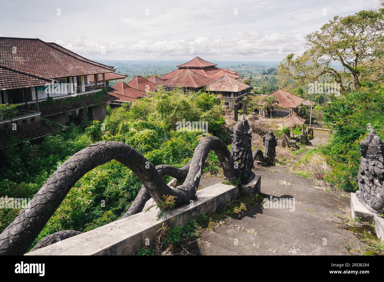 Abandoned Bedugul Taman Hotel, The Ghost Palace of Bali Stock Photo - Alamy