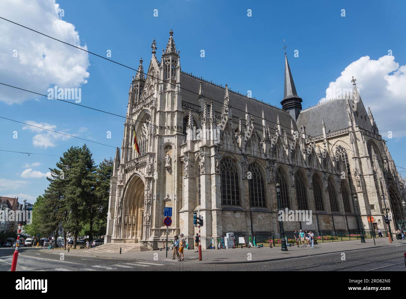 Church of Our Lady of Victories at the Sablon, a Roman Catholic church ...