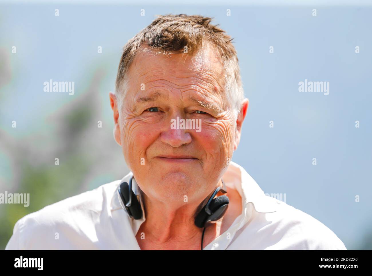 Ainring, Germany. 19th July, 2023. Director John Delbridge at the photo ...