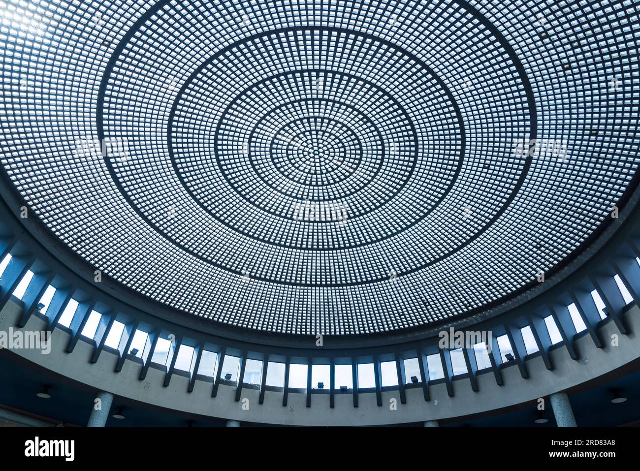 Cupola of the Galerie Ravenstein, a Covered pedestrian arcade with a ...