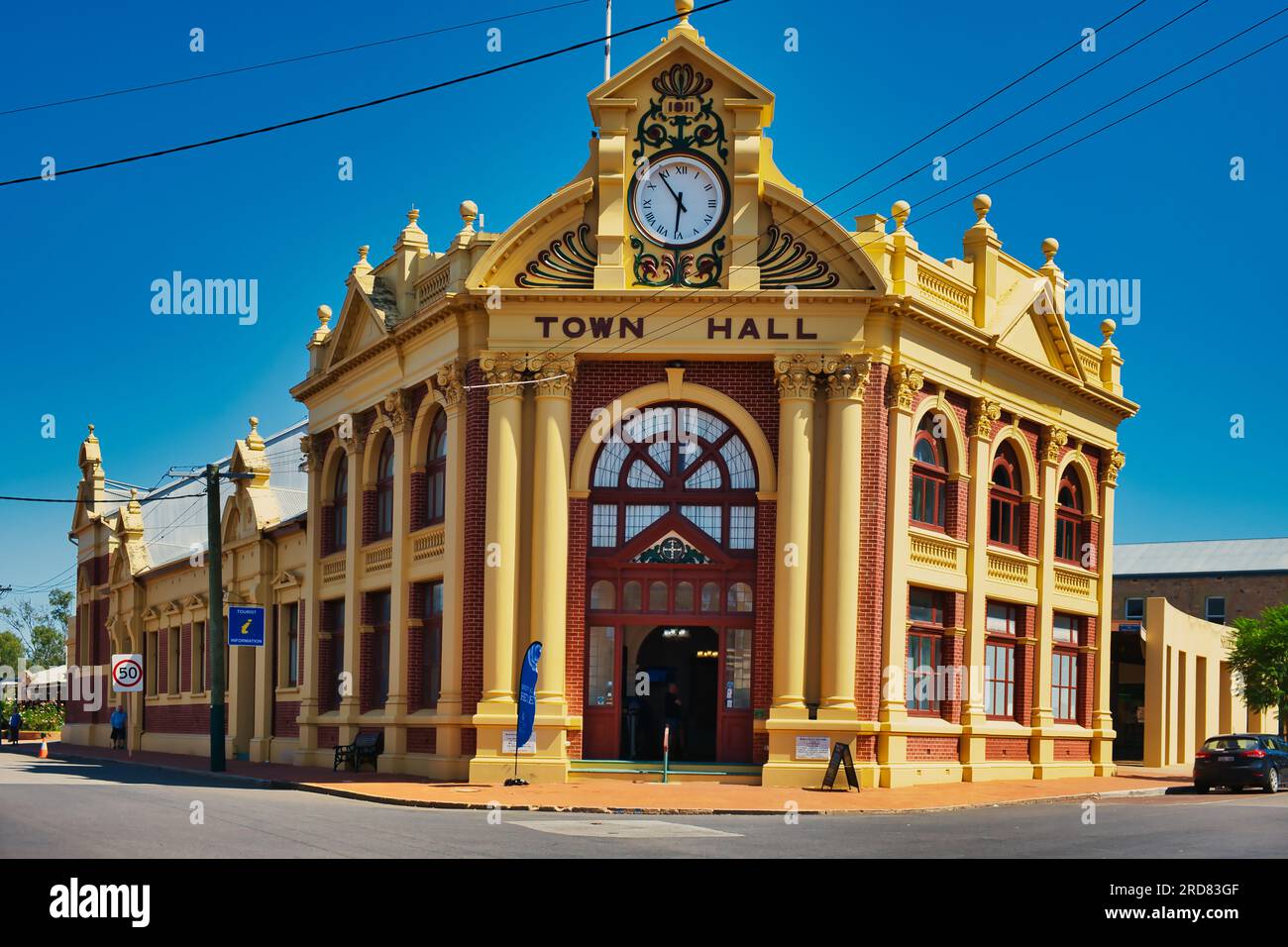 The Town Hall (1911) of York, the oldest inland town of Western ...