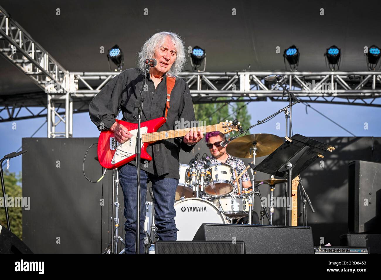 Country Rock Guitarist, Albert Lee Stock Photo - Alamy