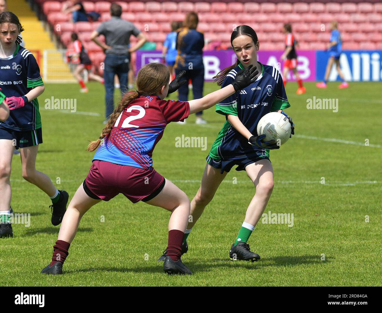 Children playing gaelic football hi-res stock photography and images ...
