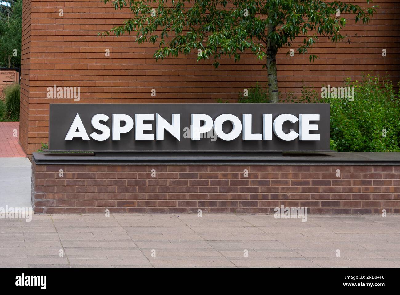 Aspen police hi-res stock photography and images - Alamy