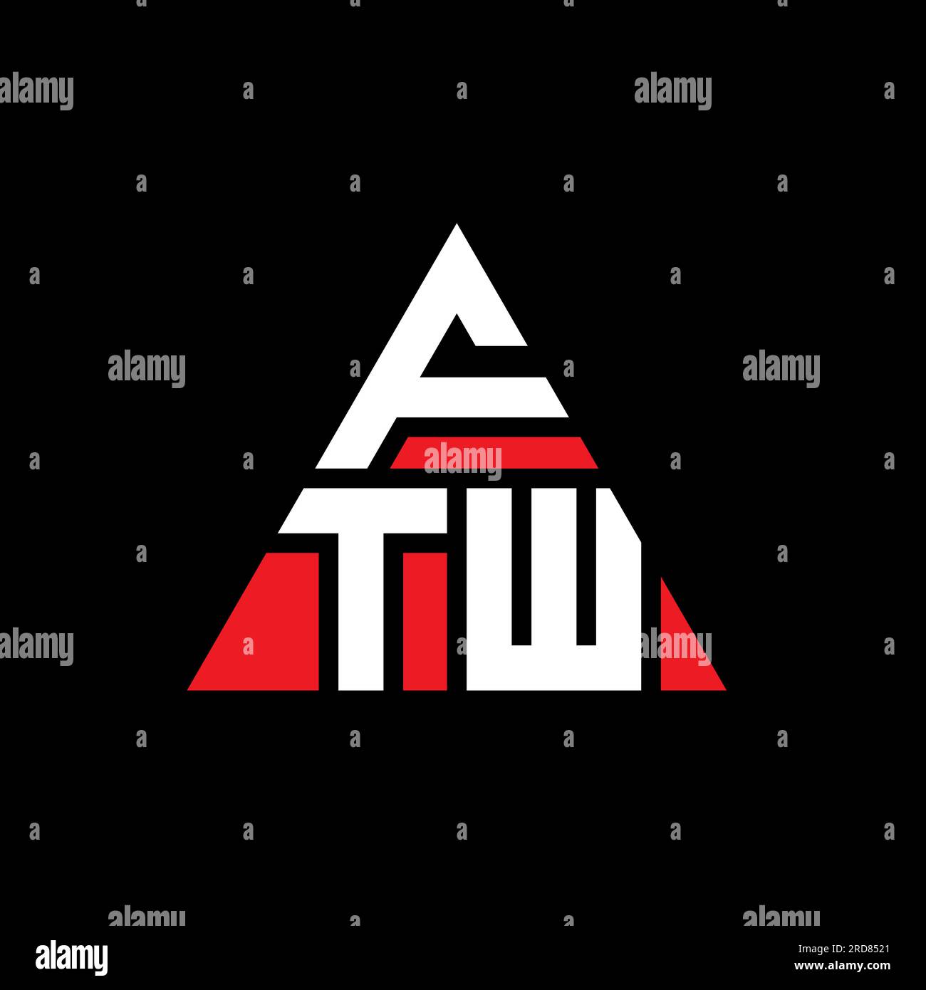 Ftw triangular Stock Vector Images - Alamy