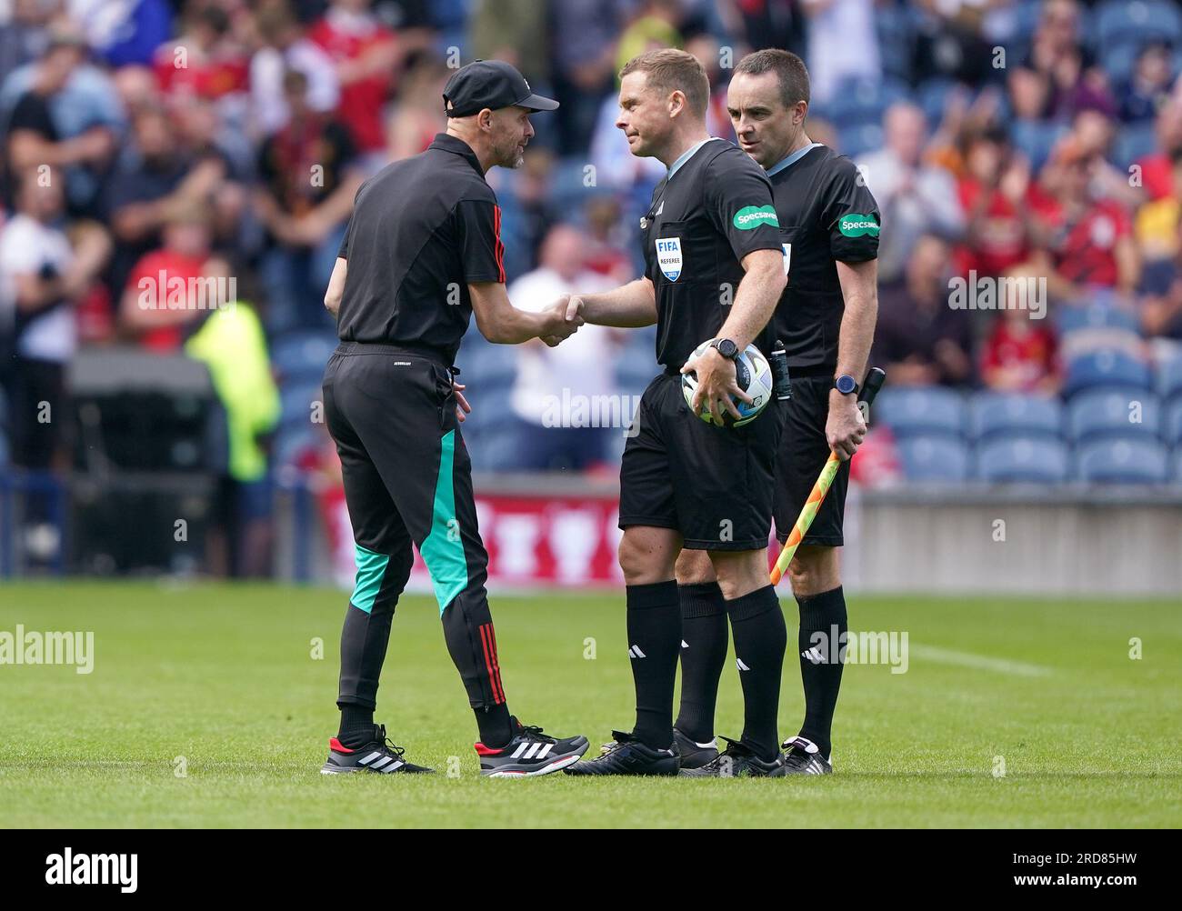 Manchester unite coach hi-res stock photography and images - Alamy
