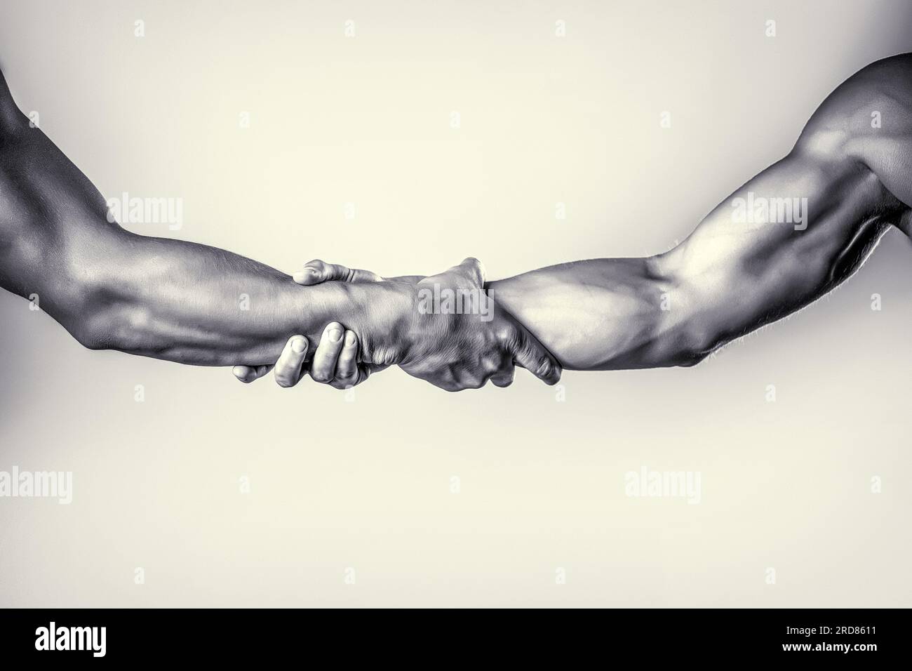 Helping hand concept and international day of peace, support. Closeup ...