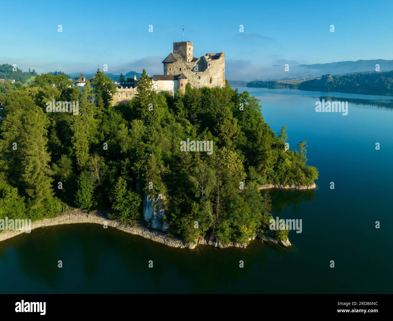Poland. Medieval Castle in Niedzica, 14th century (upper castle ...