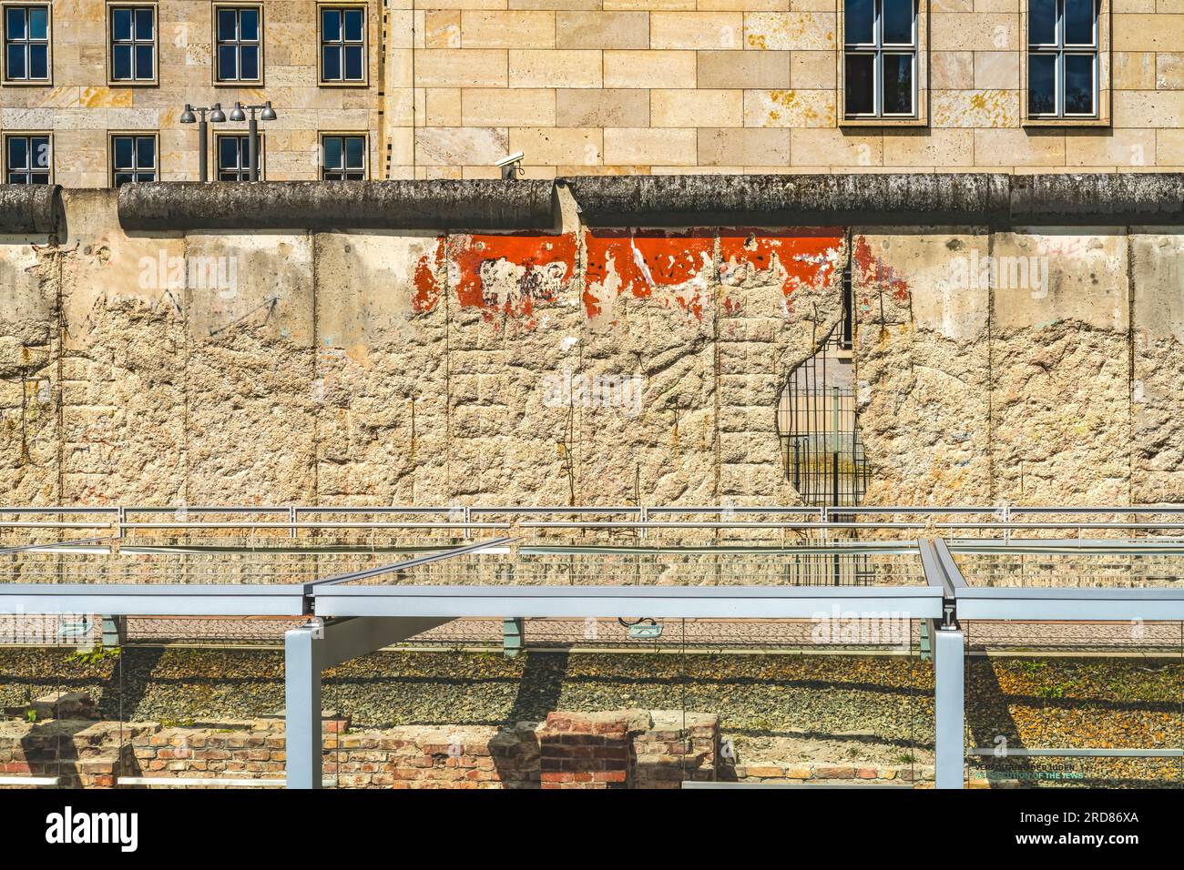 Topography of Terror Red Paint Gestapo Headquarters Cellar Where ...
