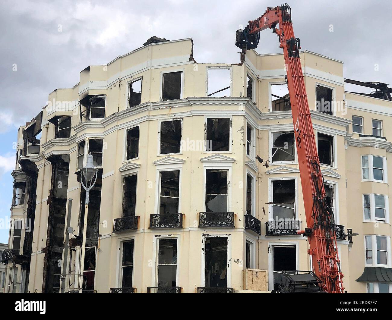 Royal albion hotel fire hi-res stock photography and images - Alamy