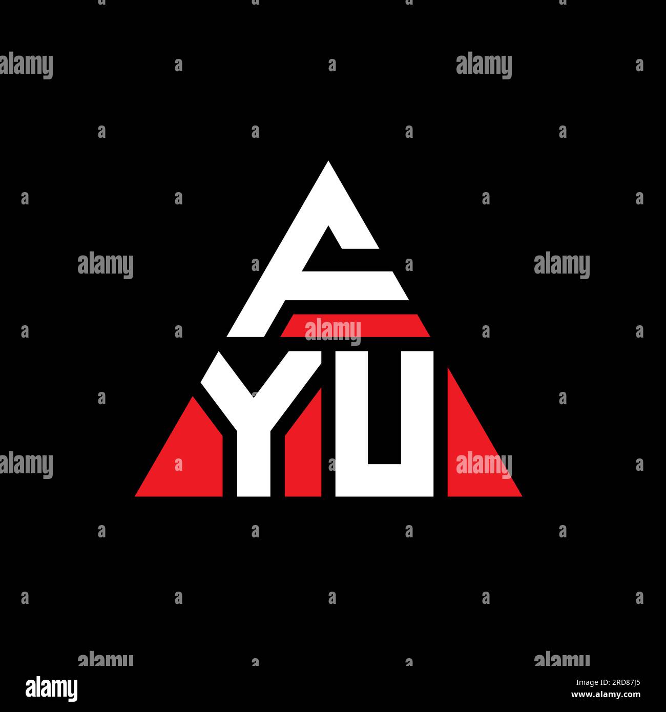 Fyu logo design hi-res stock photography and images - Alamy