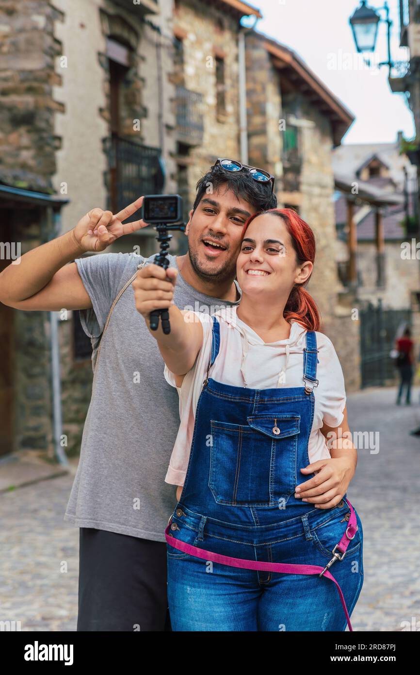 Portrait tourism travel village hi-res stock photography and images - Alamy