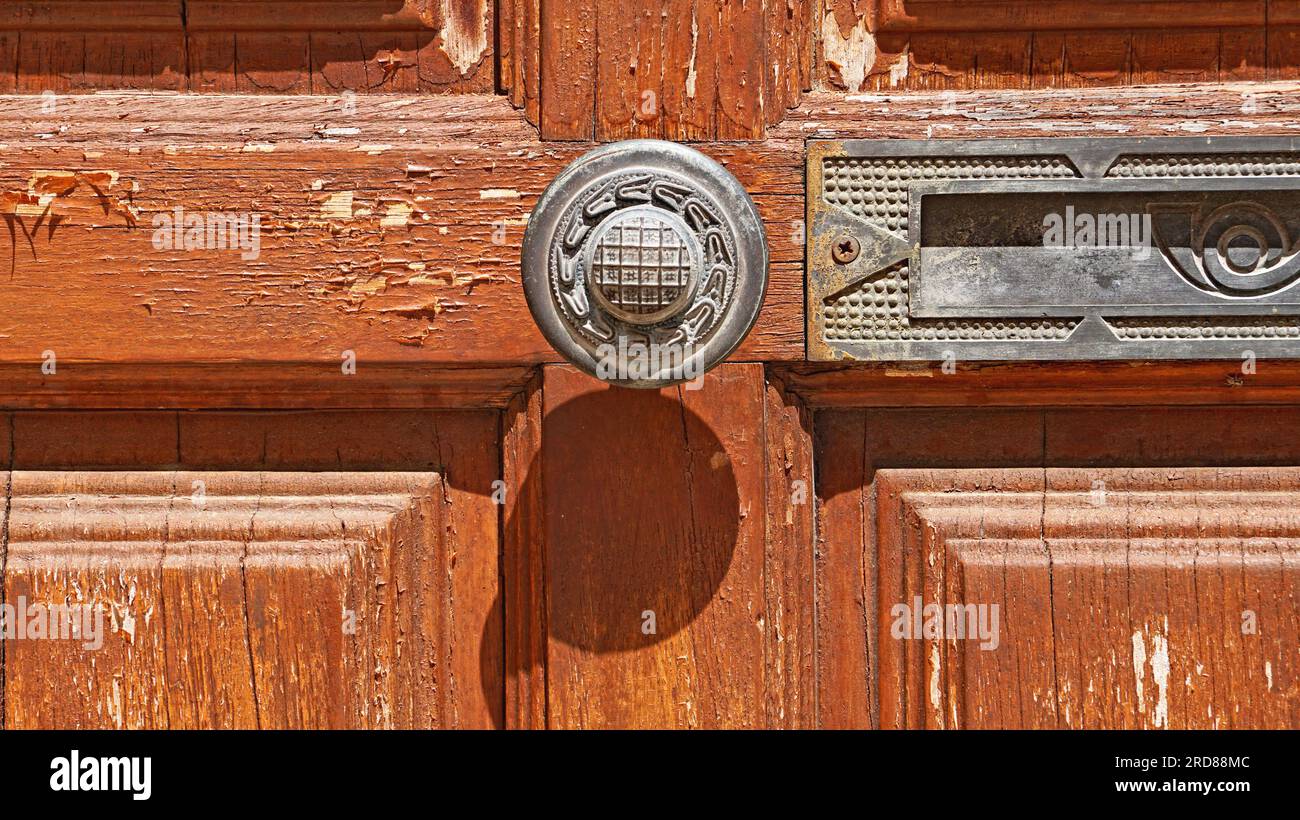 Door detail for backgrounds and textures Stock Photo - Alamy