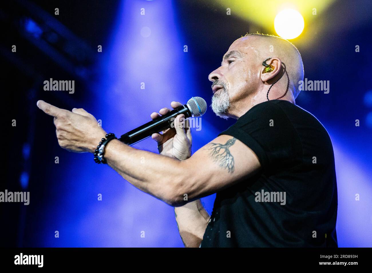 Locarno, Switzerland. 18th July, 2023. The Italian singer-songwriter ...