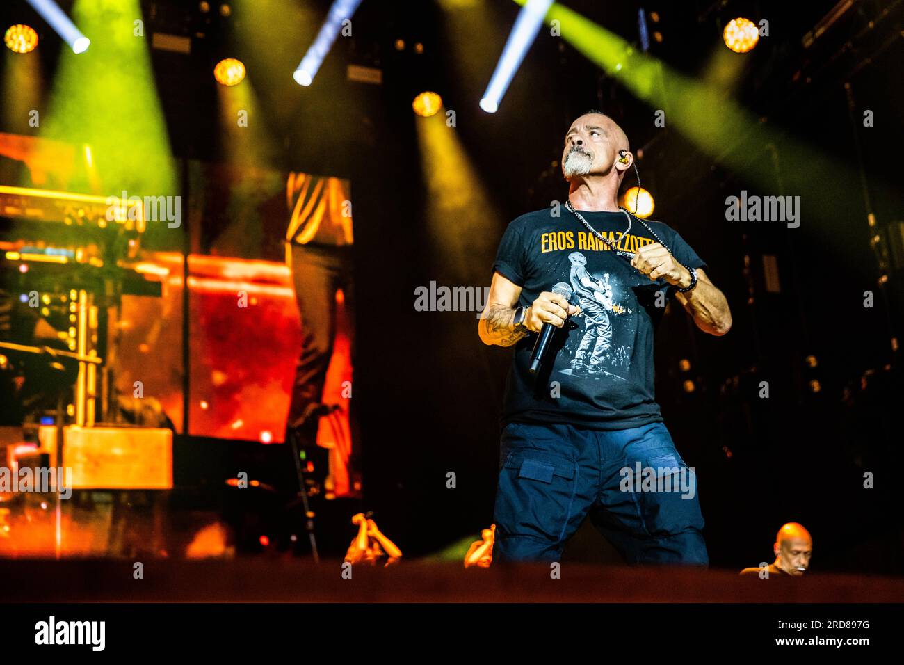 Locarno, Switzerland. 18th July, 2023. The Italian singer-songwriter ...