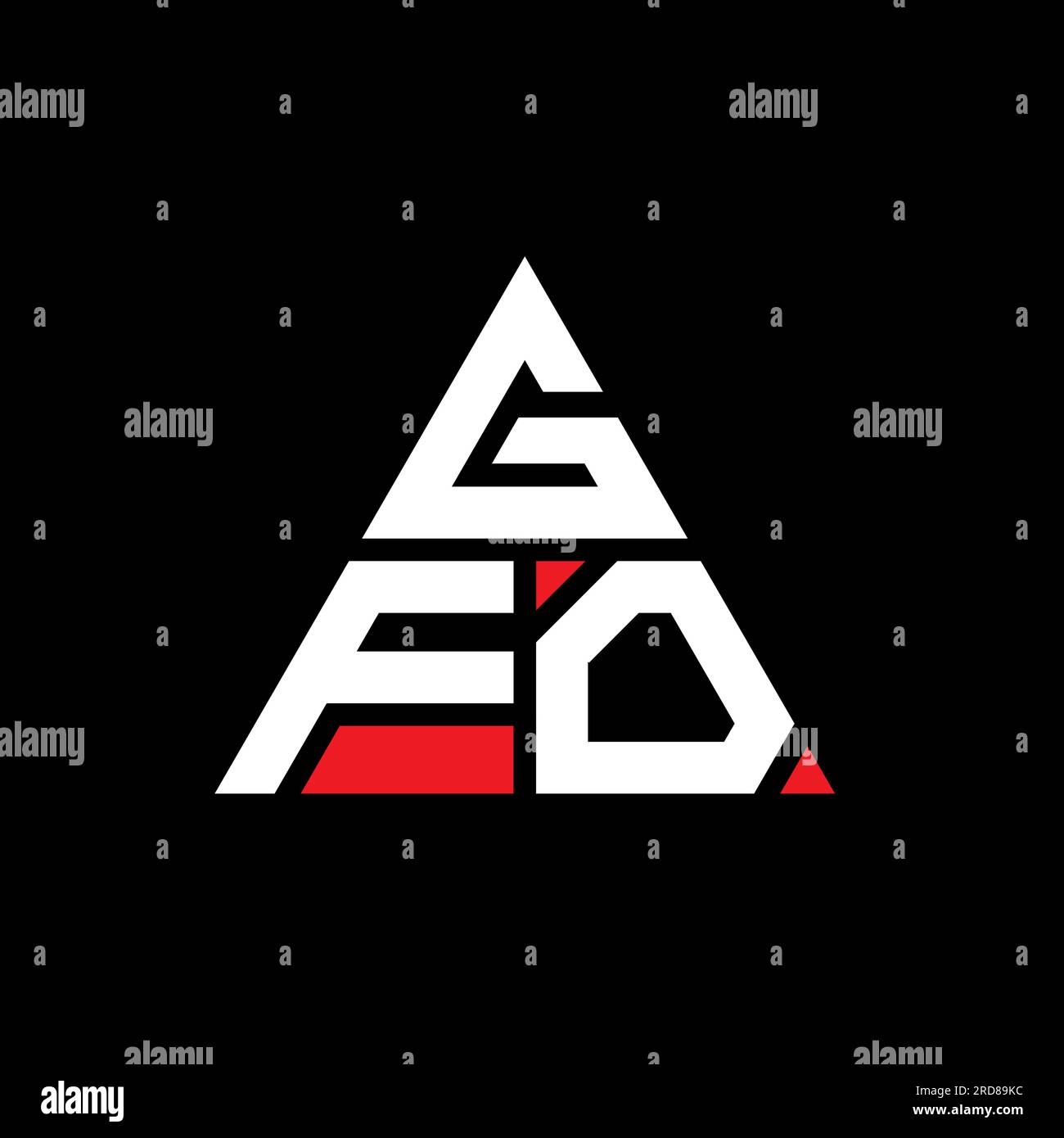 Gfo logo design hi-res stock photography and images - Alamy