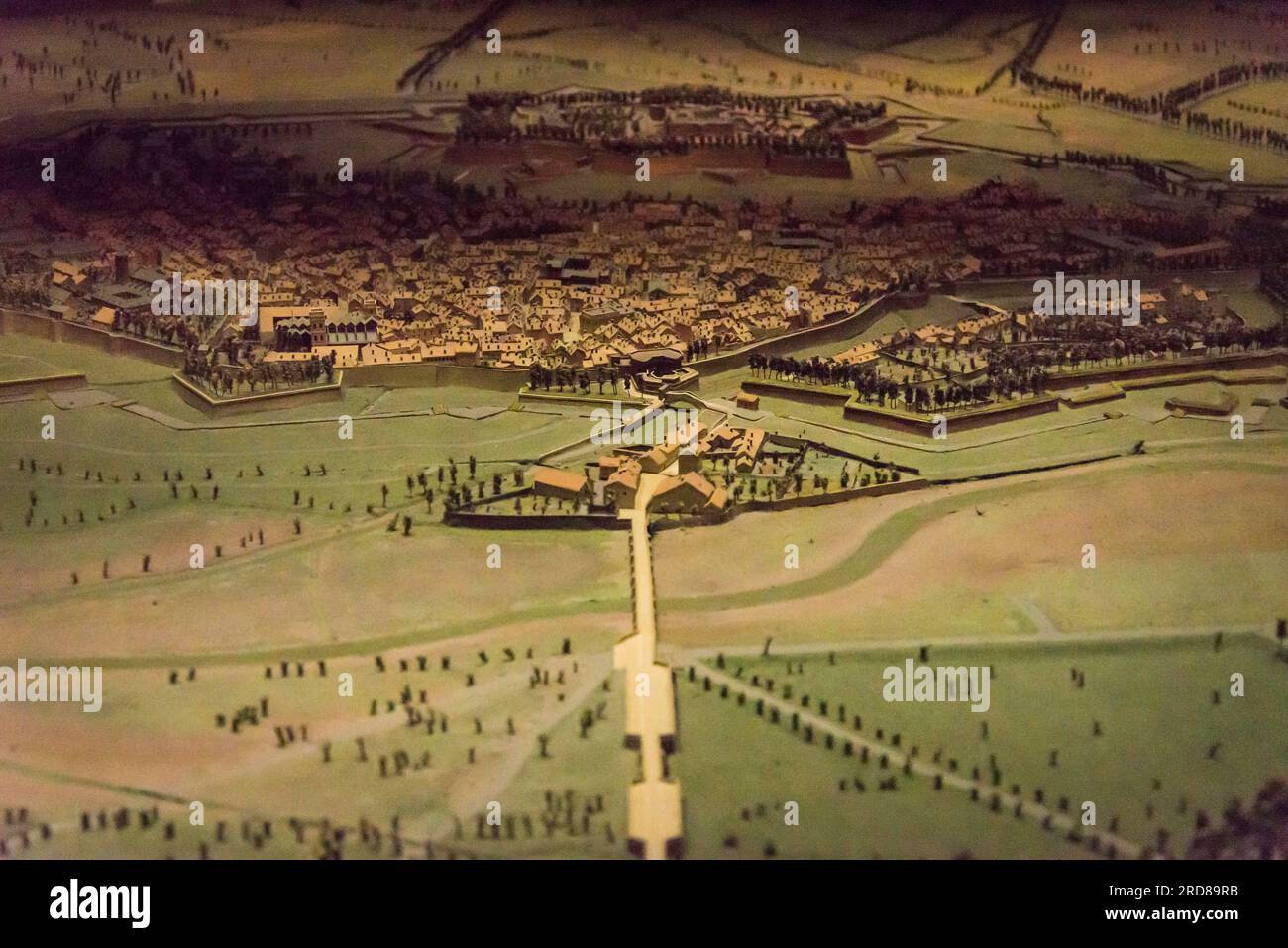 Model of Perpignan,, Relief Maps museum or Musée des Plans-Reliefs is a ...
