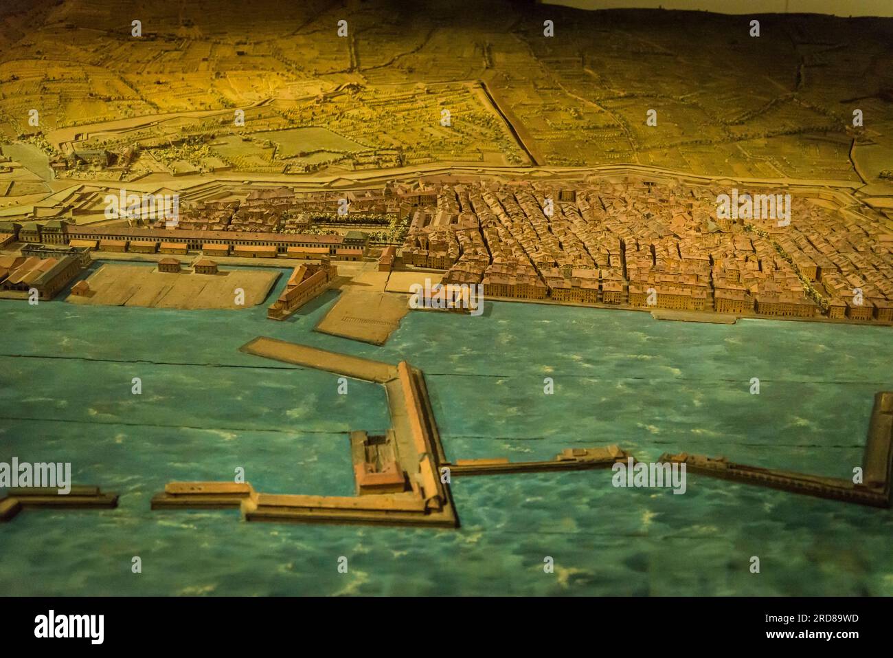 Model of Toulon, Relief Maps museum or Musée des Plans-Reliefs is a ...