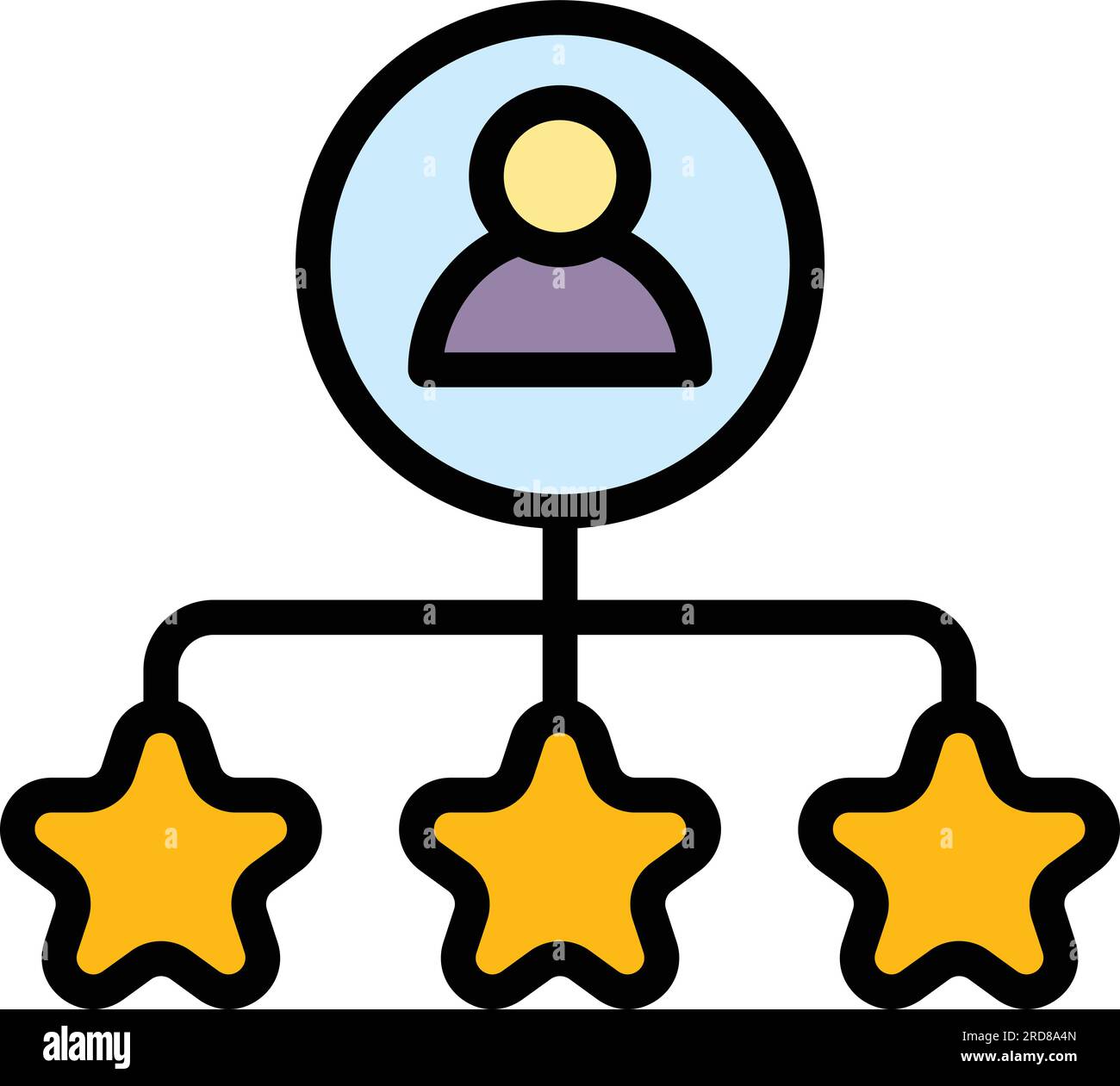 Manager scheme icon outline vector. Project people. Group time color flat Stock Vector Image ...