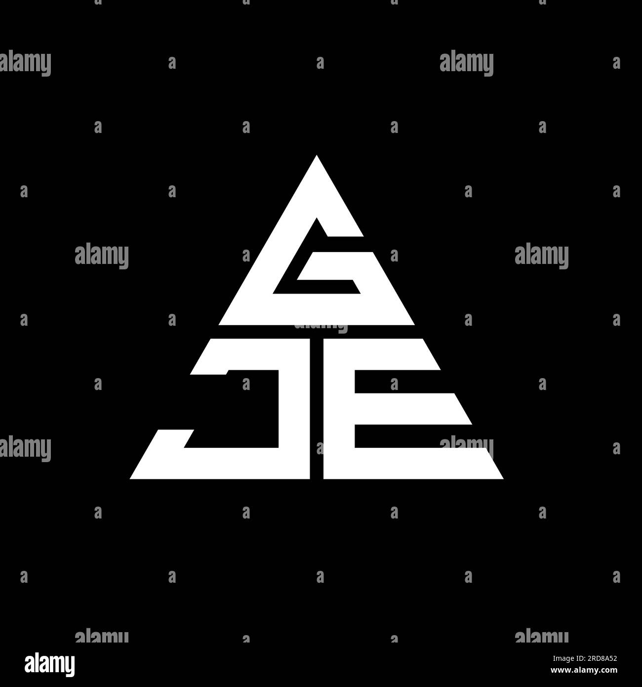 Gje logo design hi-res stock photography and images - Alamy