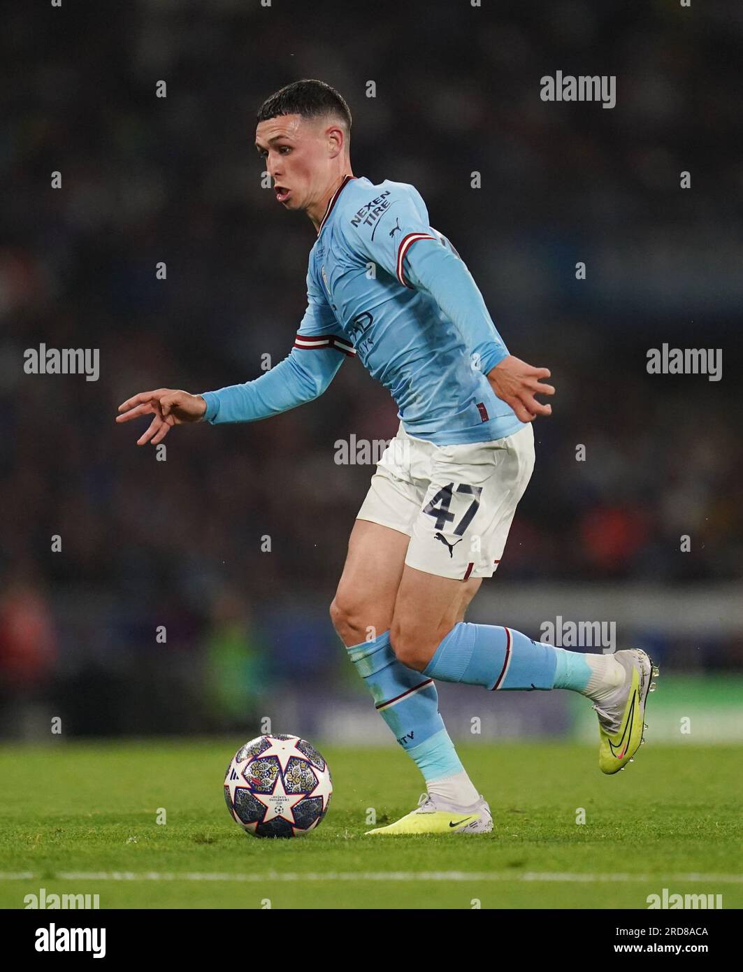 Manchester City's Phil Foden during UEFA Champions League Final at the ...