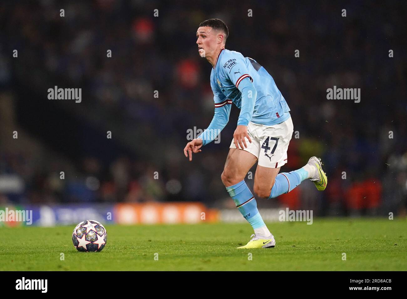 Manchester City's Phil Foden during UEFA Champions League Final at the ...