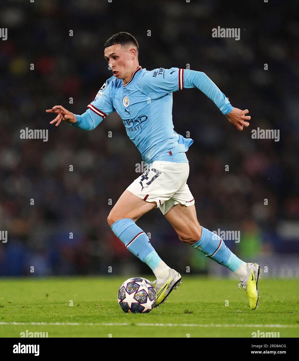 Manchester City's Phil Foden during UEFA Champions League Final at the ...