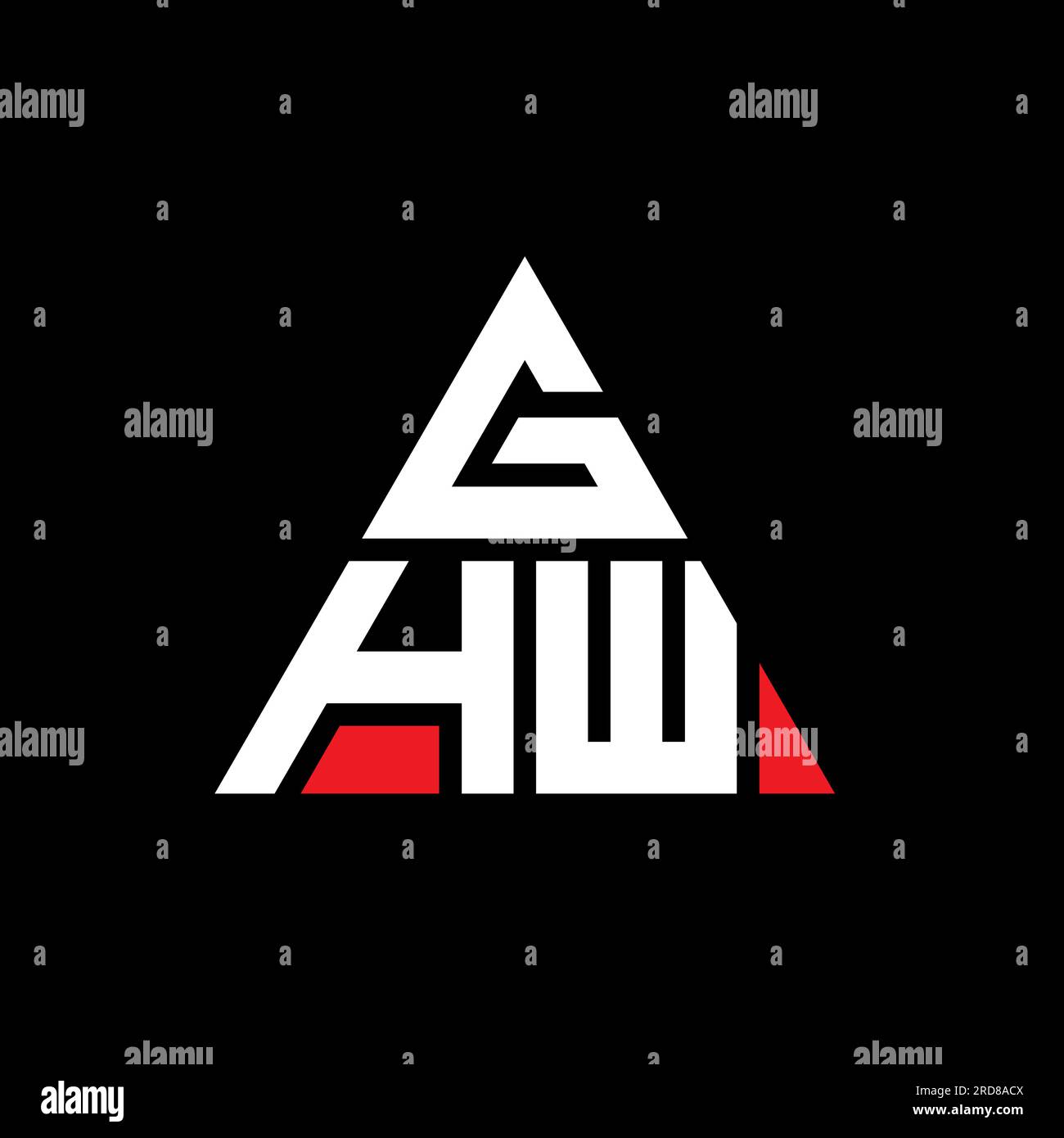 Ghw logo design hi-res stock photography and images - Alamy