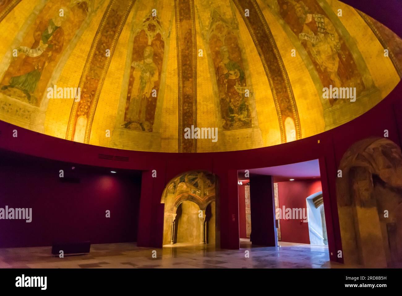 Medieval crypt architecture, The Cité de l'architecture et du ...
