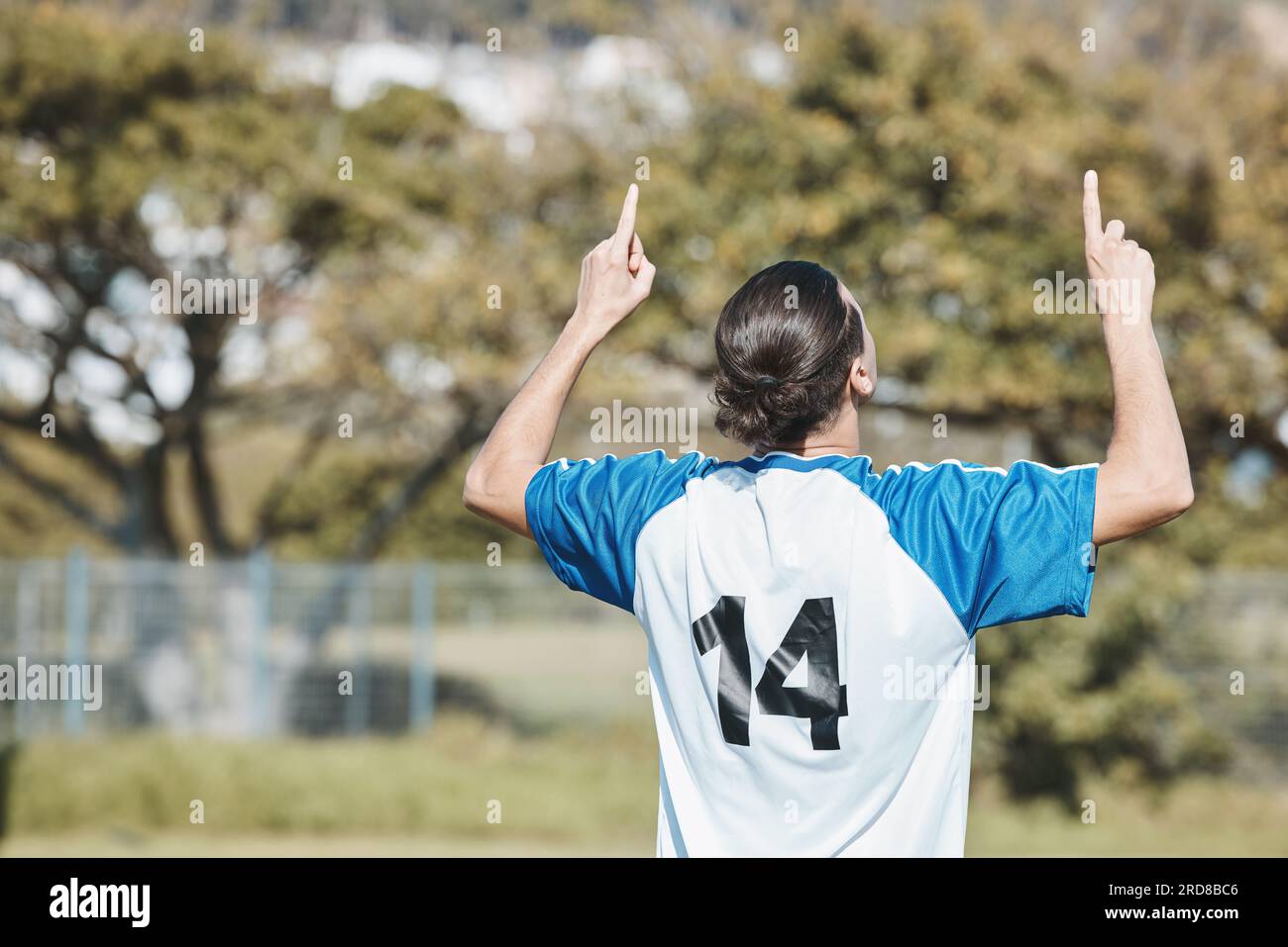 Soccer sport male gesture field hi-res stock photography and images - Alamy