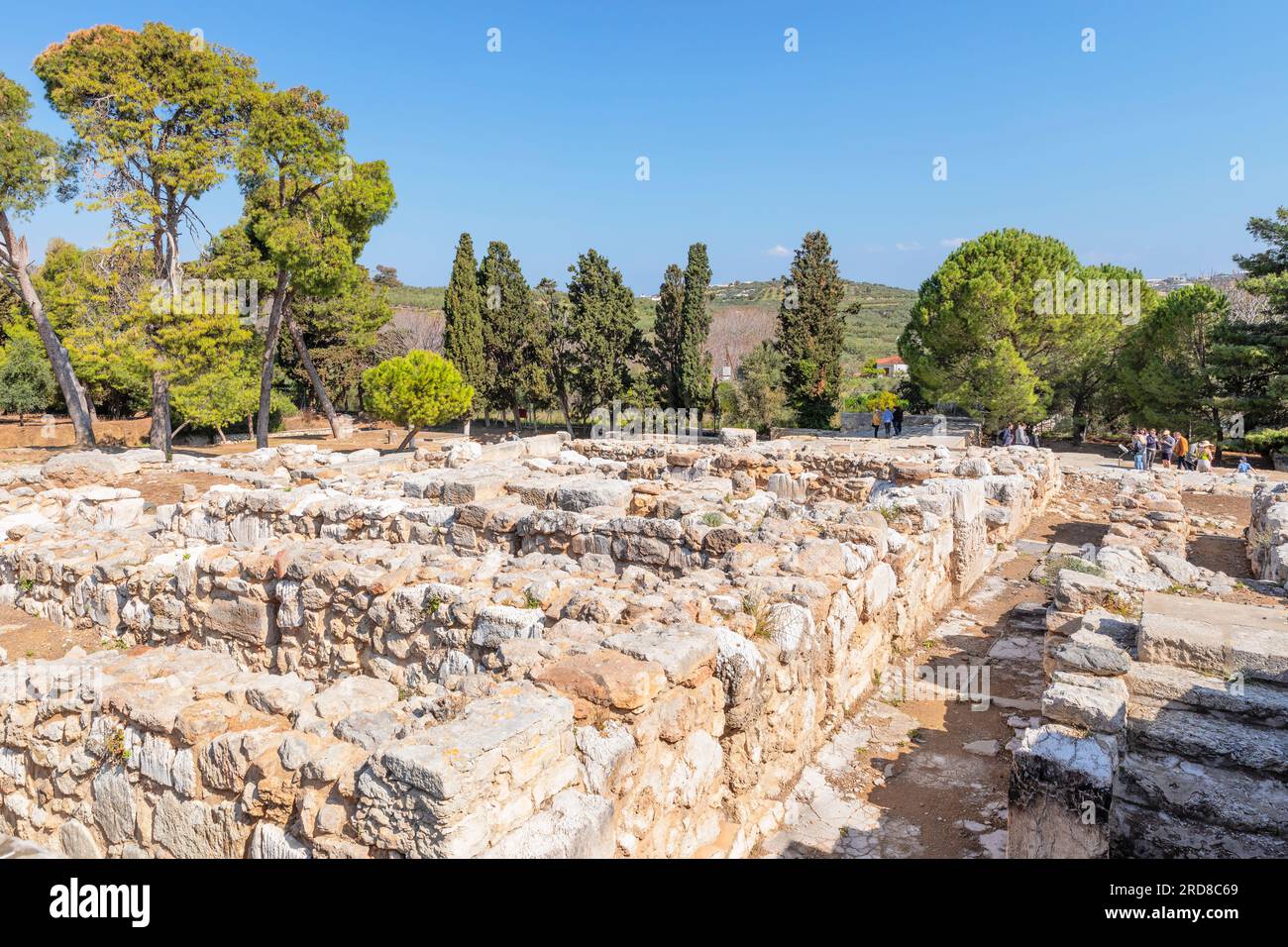 Ancient city of Knossos, Iraklion, Crete, Greek Islands, Greece, Europe ...