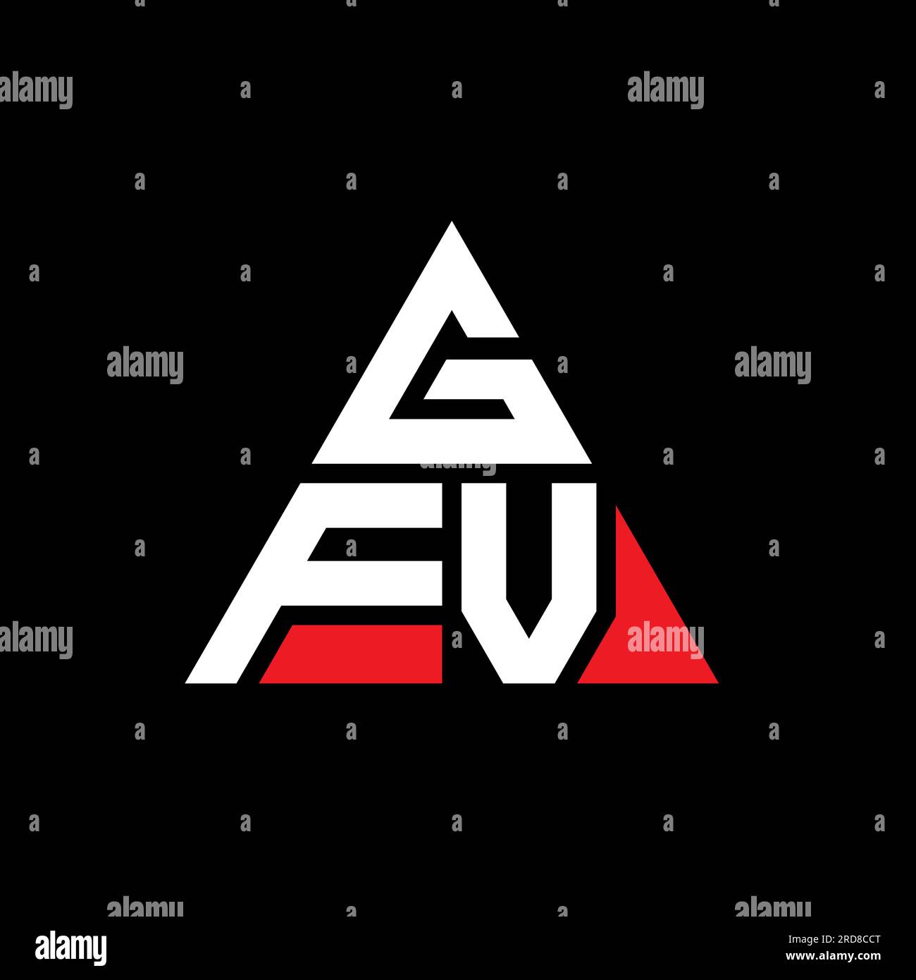 Gfv logo design hi-res stock photography and images - Alamy