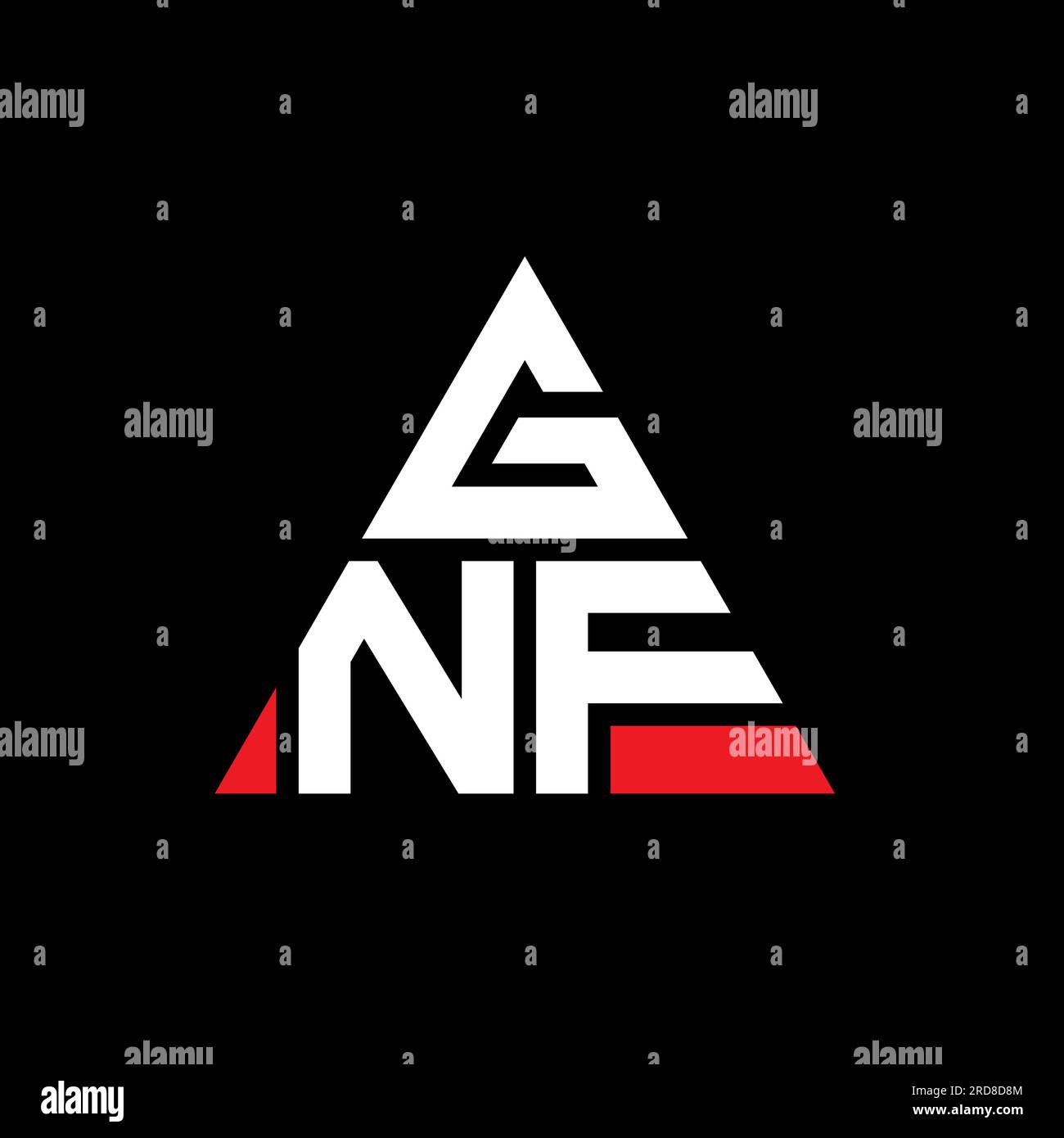 Gnf logo design hi-res stock photography and images - Alamy