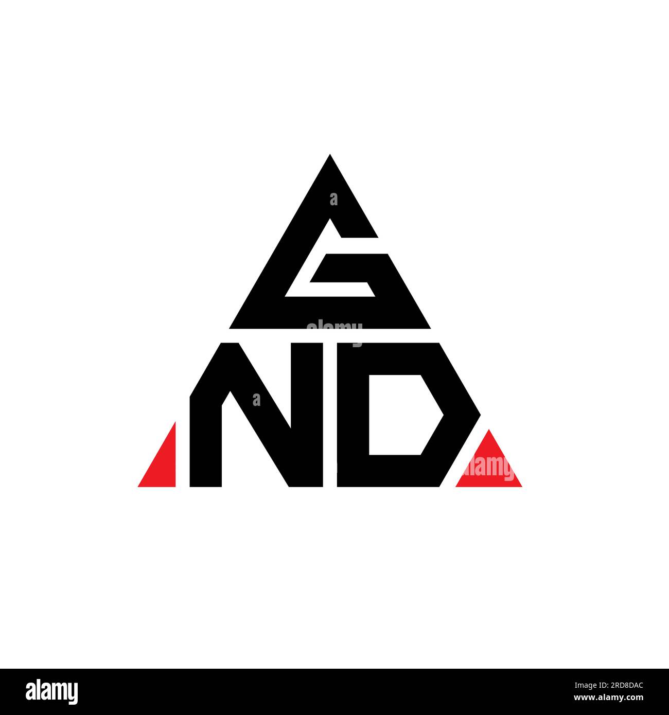 Gnd logo design Cut Out Stock Images & Pictures - Alamy