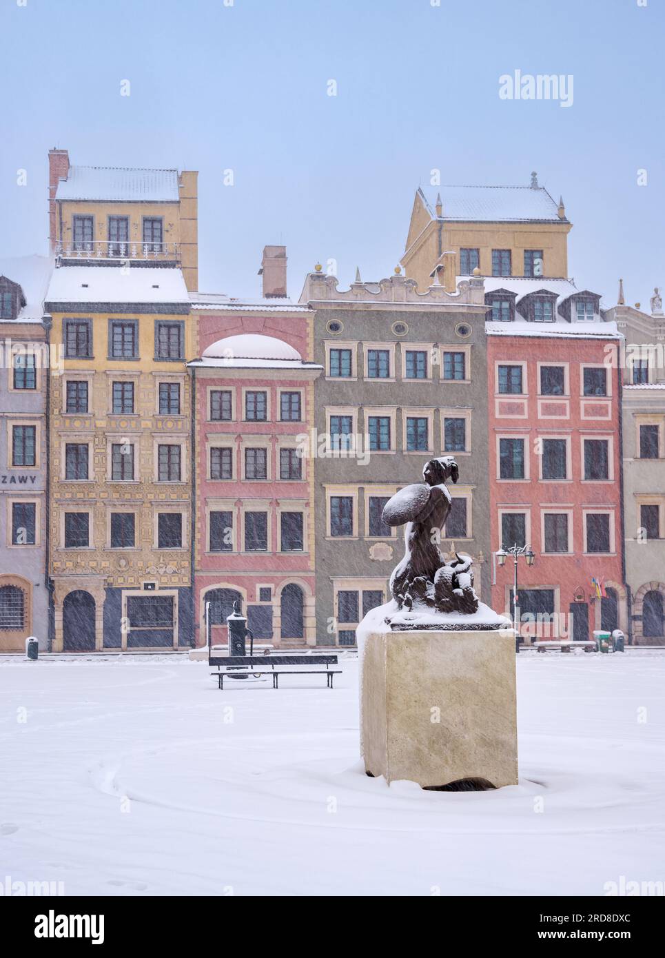 Warsaw mermaid hi-res stock photography and images - Alamy