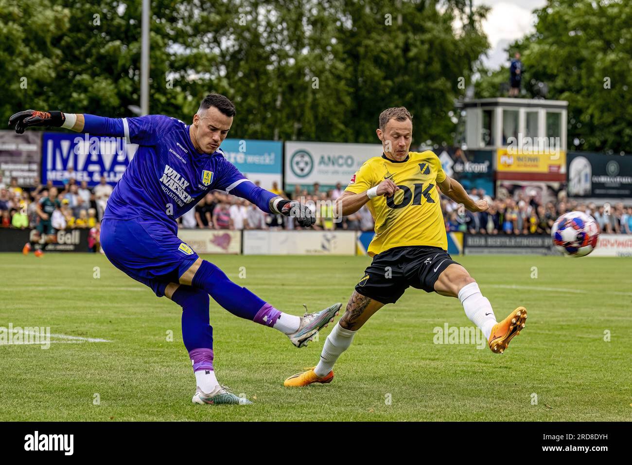St. WILLEBRORD, Netherlands. 19th July, 2023. football, Sportpark SV ...