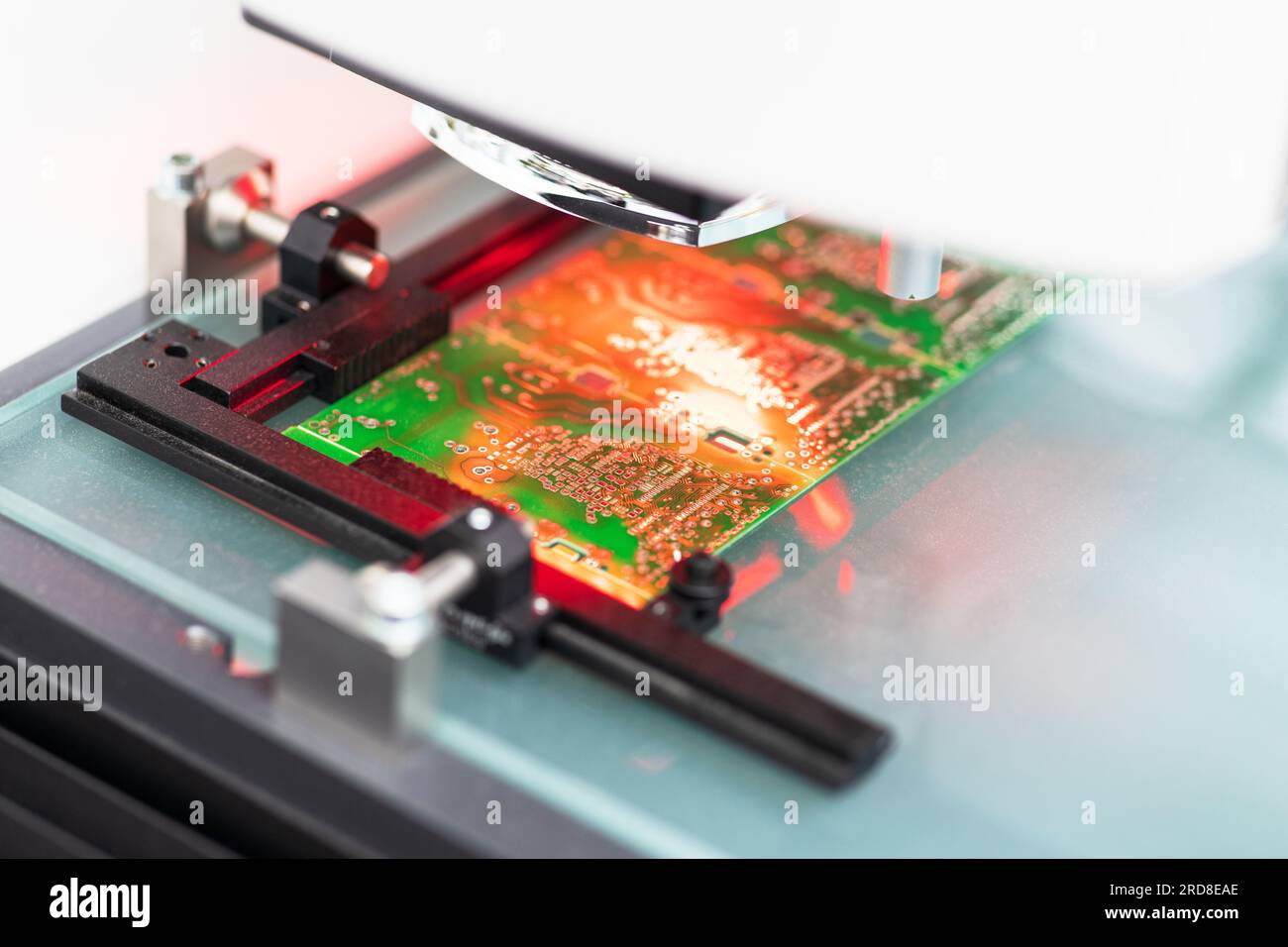 Computer mainboard 3D non-contact measurement Stock Photo - Alamy